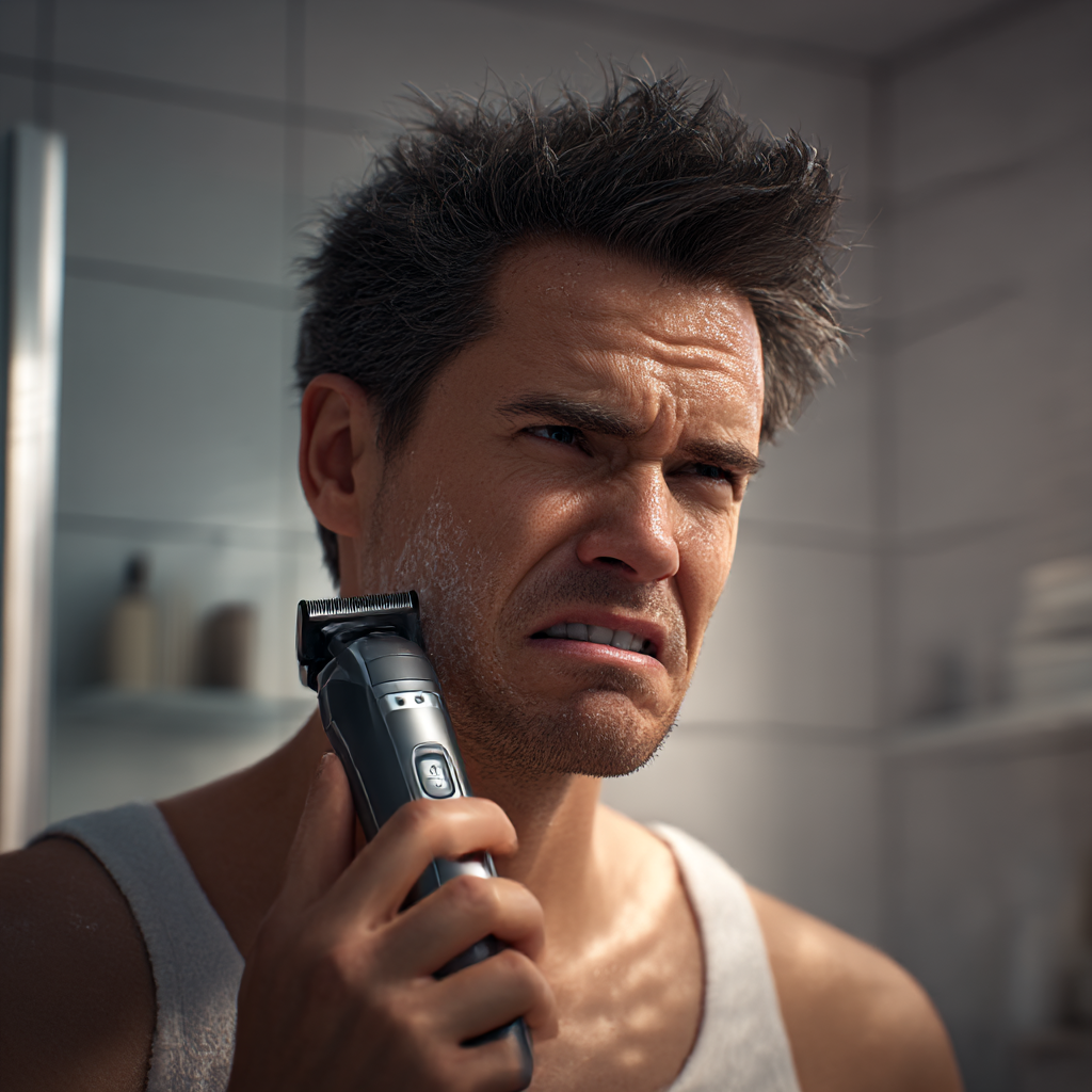 Wireless hair clipper that does not pull | Pain-free shaving with Reva ...
